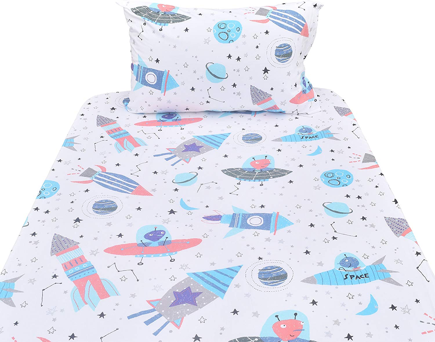 Modern Girl's Space Room - Galaxy Bedroom Decor for Kids-Project Whim